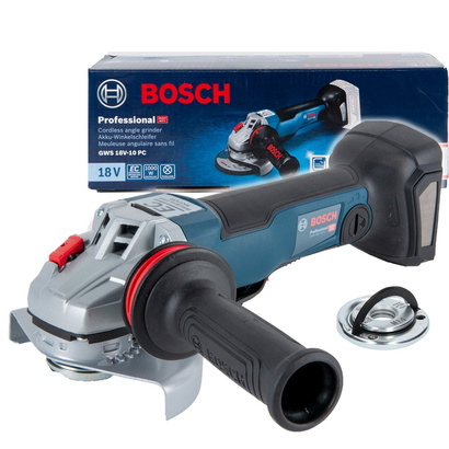 Szlifierka kątowa akumulatorowa z bezszczotkowym silnikiem Bosch Professional GWS 18V-10 PC ...