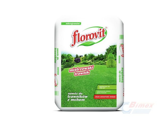 FLOROVIT NAWÓZ DO TRAWY TRAWNIKA Z MCHEM 25KG | sklep z narzędziami BIMEX
