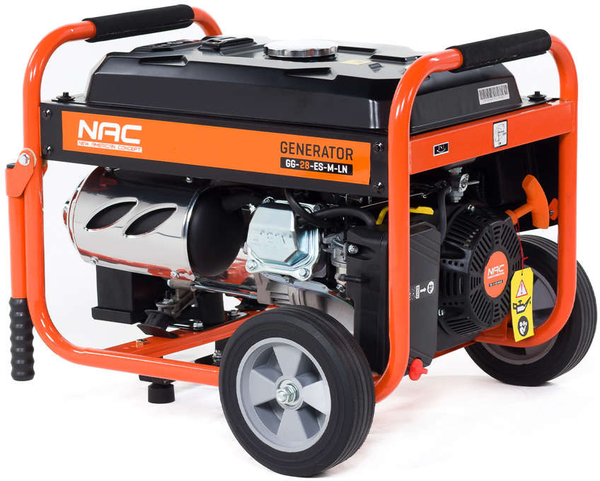 Agregat prądotwórczy NAC 3,0 kW 230 GG-28-ES-M-LN AVR ...